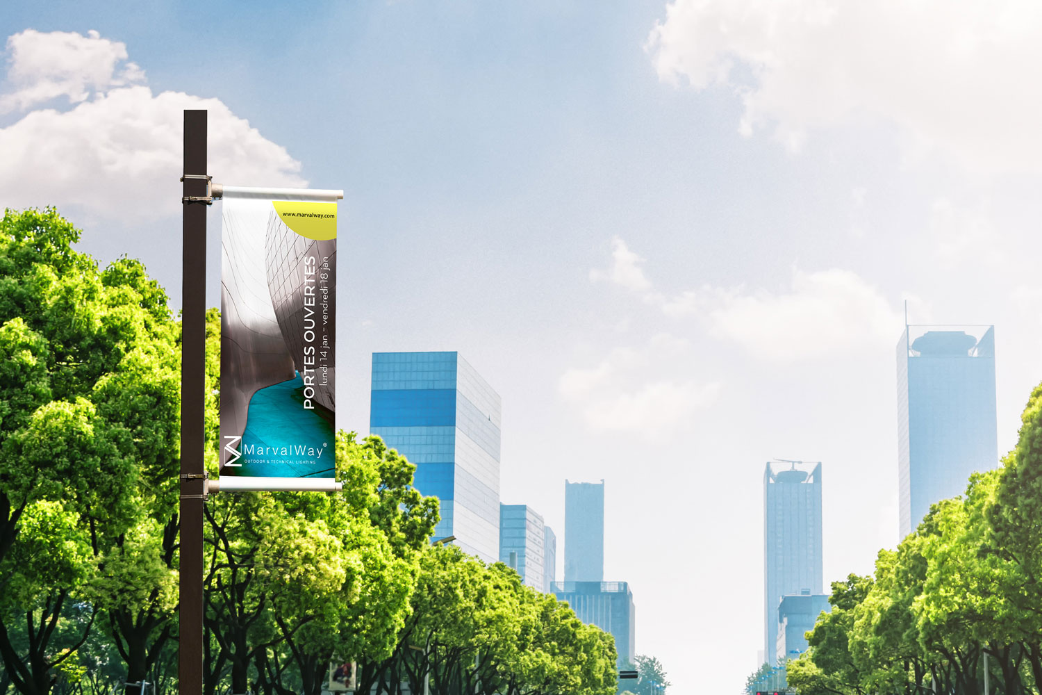 Outdoor Advertising - Evergreen Fabrics